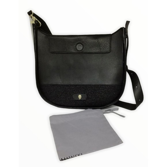 Bags | Helen Kaminski Victoria Satchel Purse Handbag Black Raffia ...